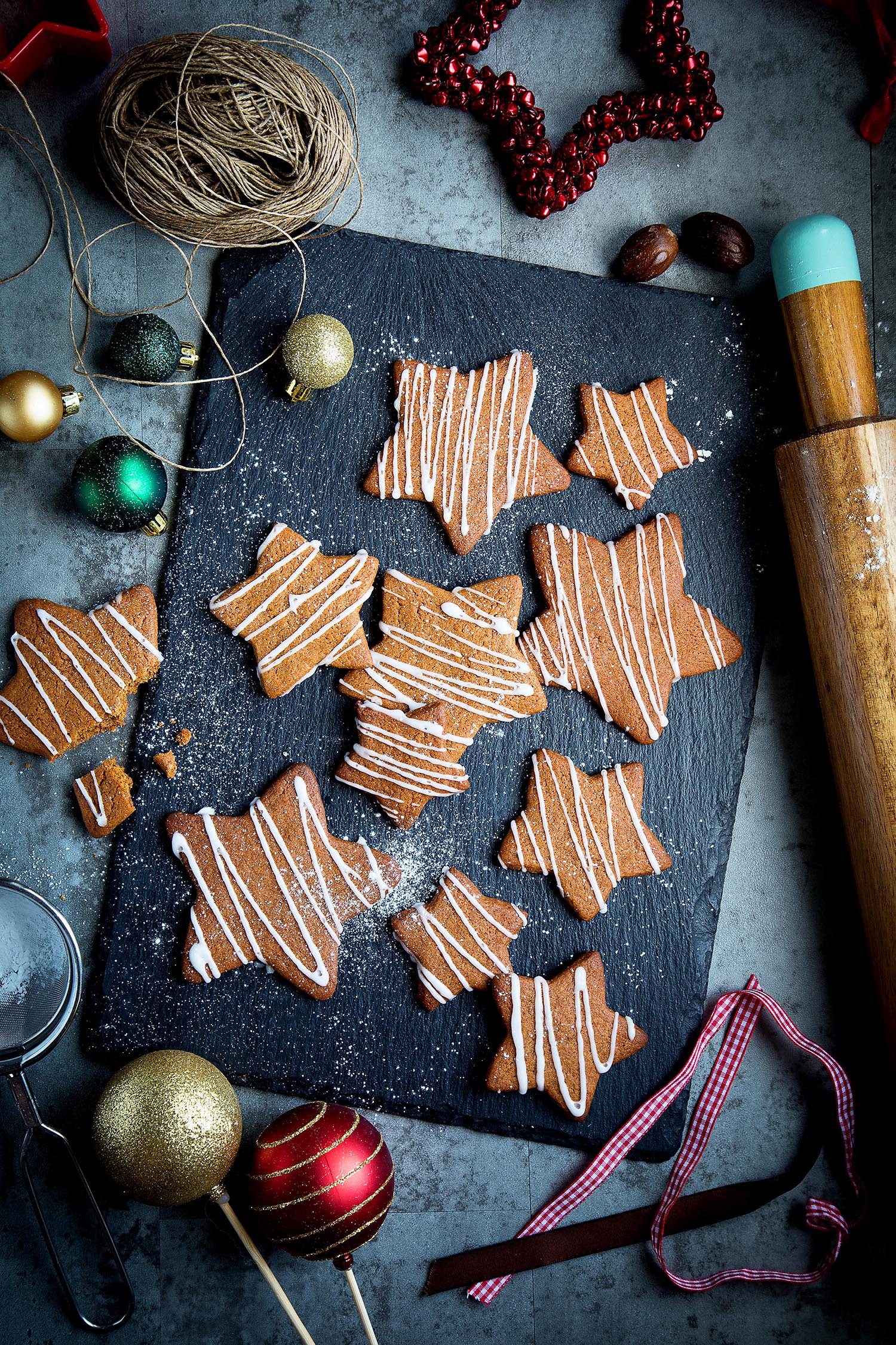 Gingerbread Stars – Cook with B…